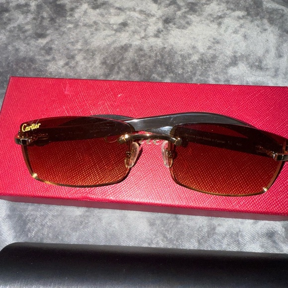 Cartier | Accessories | Cartier Buffs Square Radiant Sunglasses | Poshmark